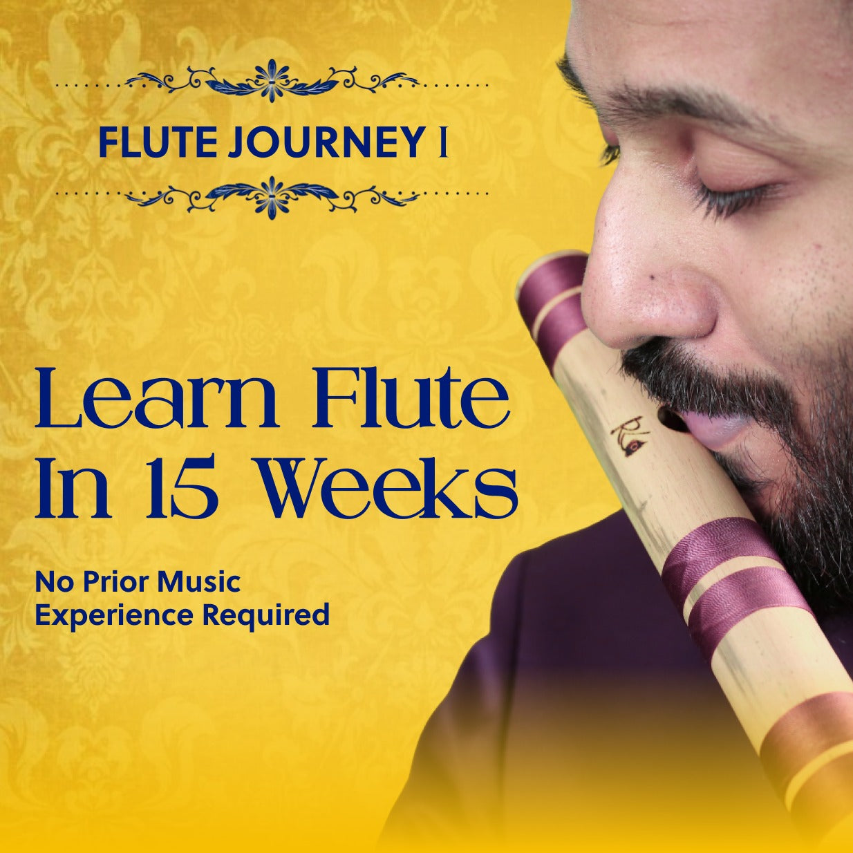 Learn Flute in 15 Weeks | Online Flute Course by Krishna Flute ...