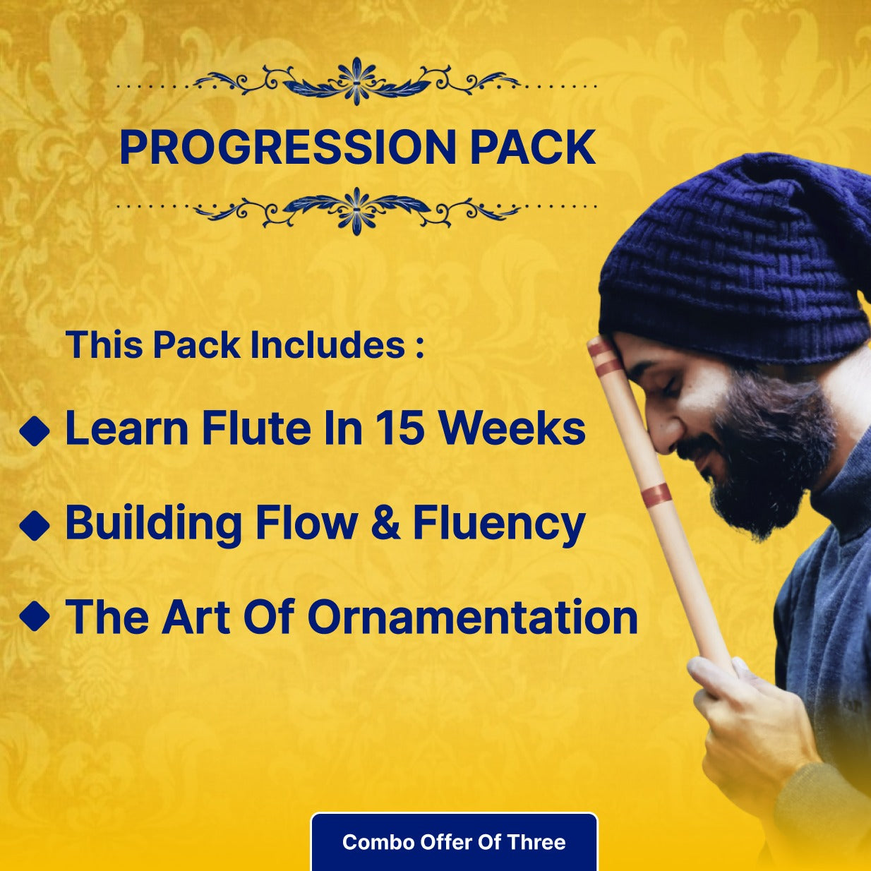 Learn Flute in 15 Weeks | Online Flute Course by Krishna Flute ...