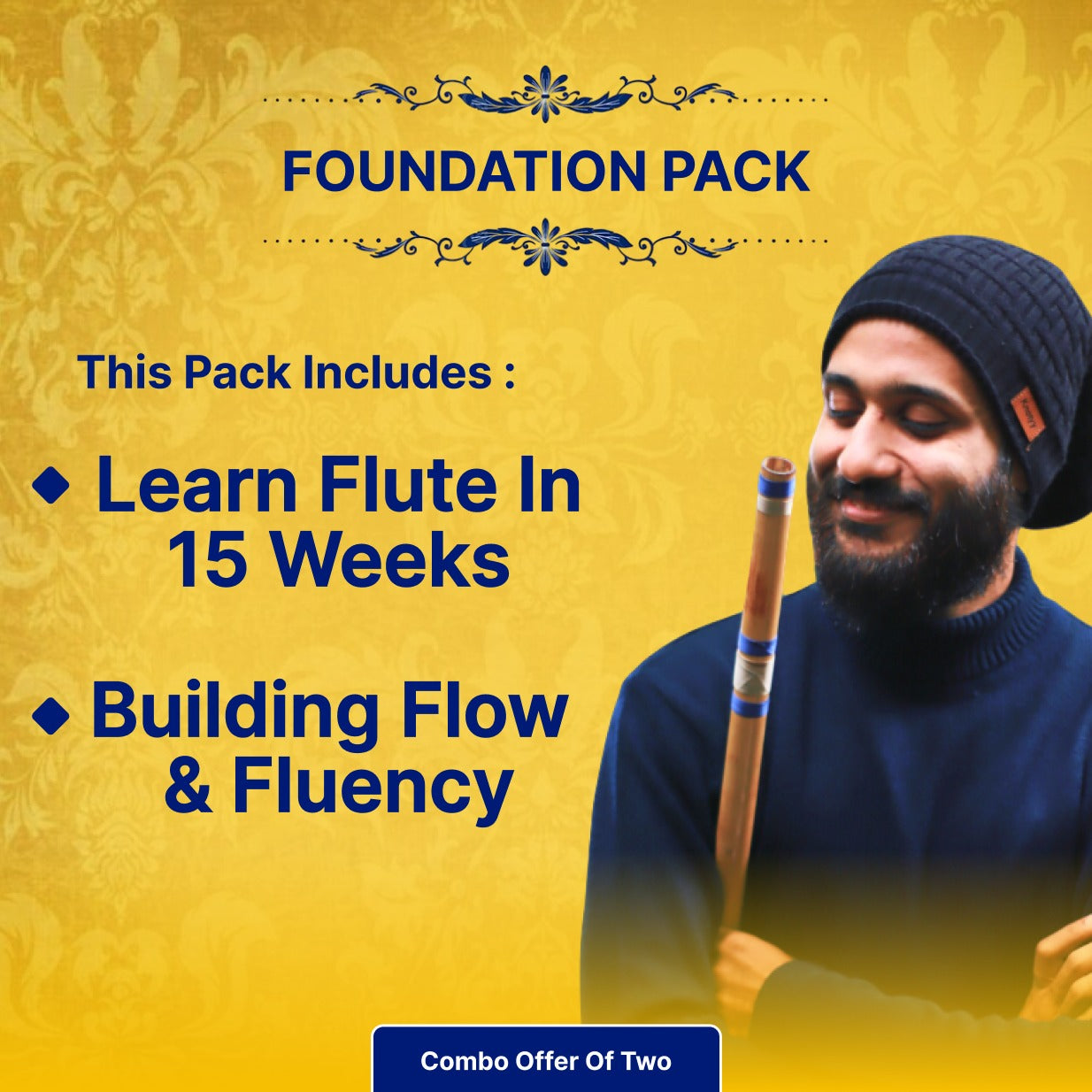 Learn Flute in 15 Weeks | Online Flute Course by Krishna Flute ...
